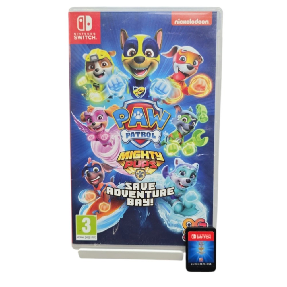 Pre-owned paw patrol mighty pups - switch game - Own4Less